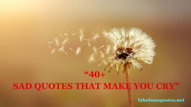 40+ Sad Quotes That Make You Cry - Funniest Quotes & Sayings That Will ...