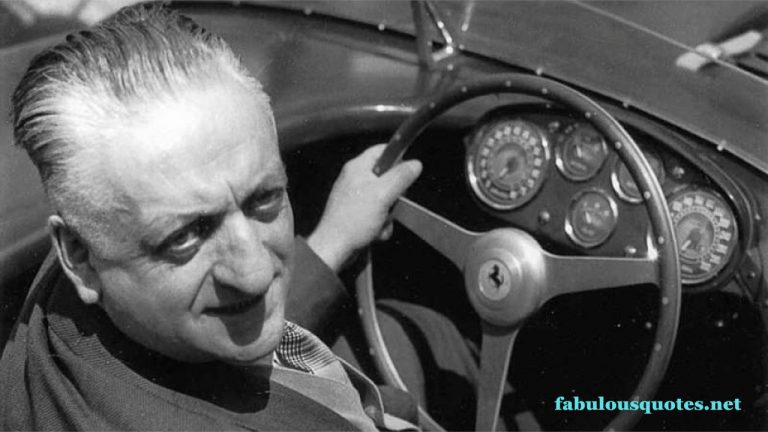Best Enzo Ferrari Quotes: Speed and Passion - Funniest Quotes & Sayings ...
