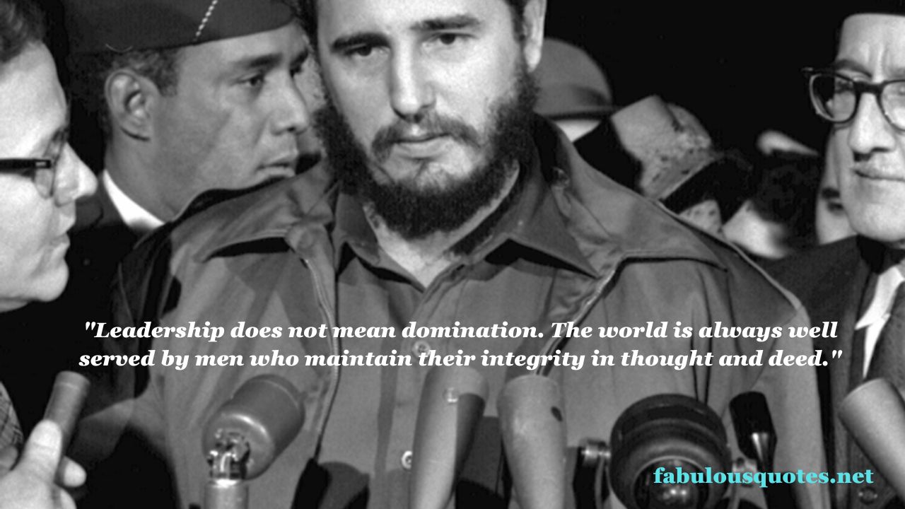 45+ Fidel Castro Quotes on leadership & education - Funniest Quotes ...