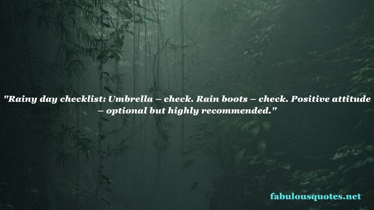 Top 40 Rainy Day Quotes Funny - Funniest Quotes & Sayings That Will ...