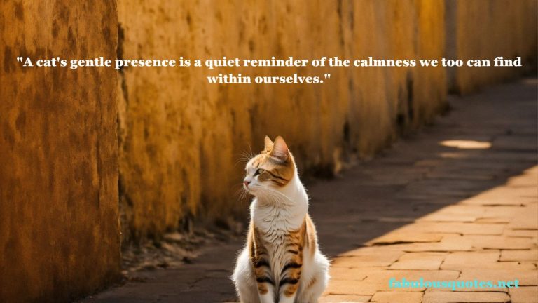 60 Inspirational Cat Quotes That Will Melt Your Heart - Funniest Quotes ...