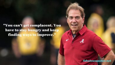 Best Inspirational Nick Saban Quotes - Funniest Quotes & Sayings That ...