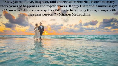 60th Wedding Anniversary Quotes (Diamond Anniversary) - Funniest Quotes ...